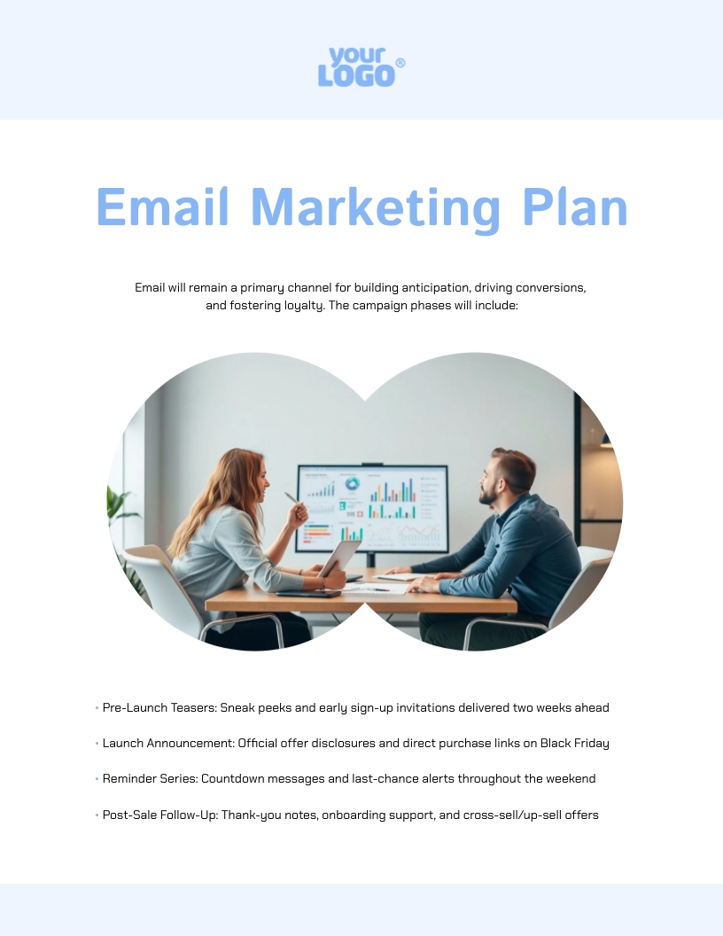 Software Company Marketing Strategy Template | Visme