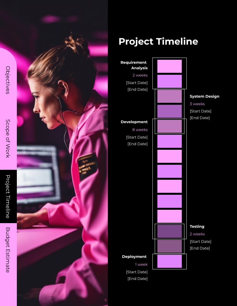 Software Development Project Proposal Template | Visme