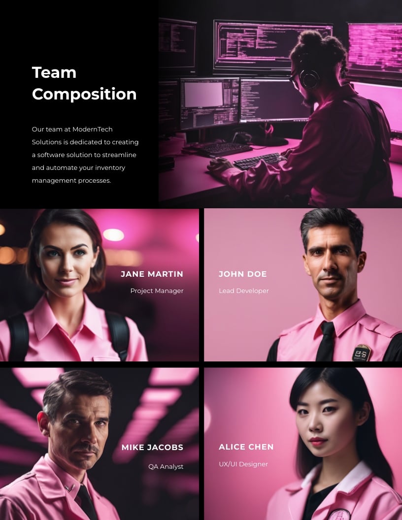 Software Development Project Proposal Template | Visme