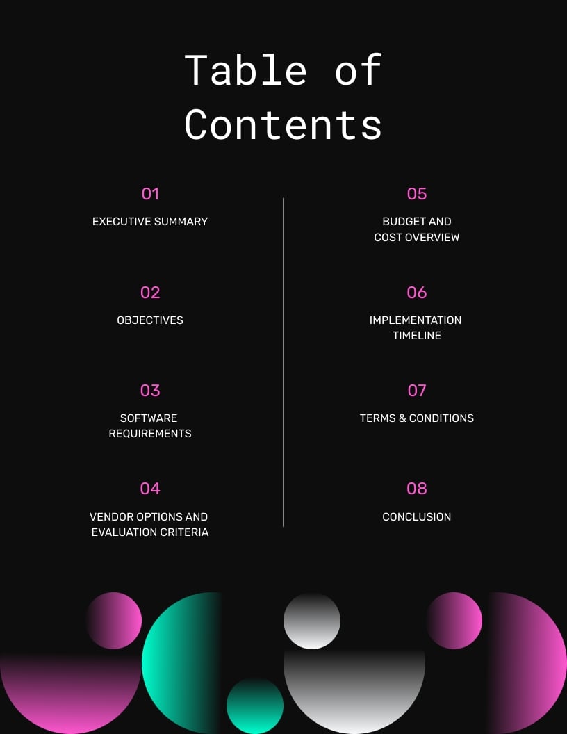 Software Purchase Proposal Template | Visme
