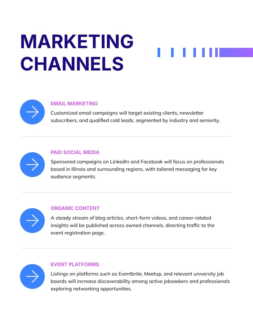 Special Event Marketing Plan Template | Visme