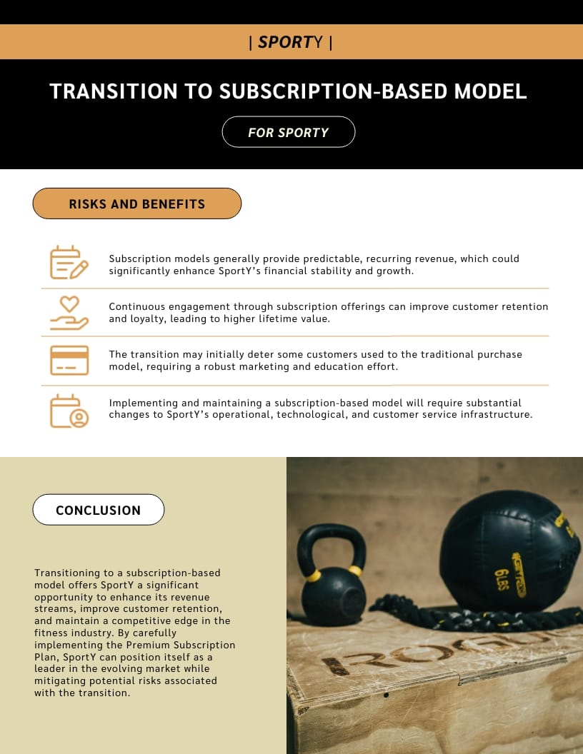 Sports Brand Executive Brief Template | Visme