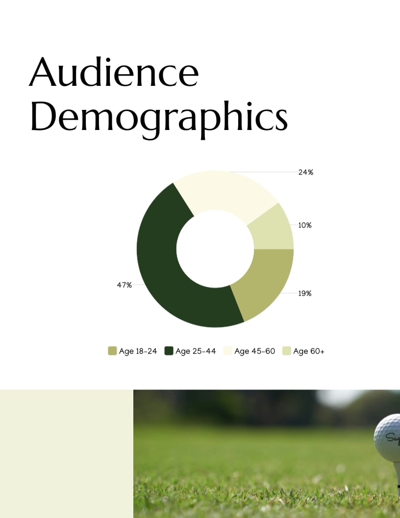 Sports Partner Summary Report Template | Visme