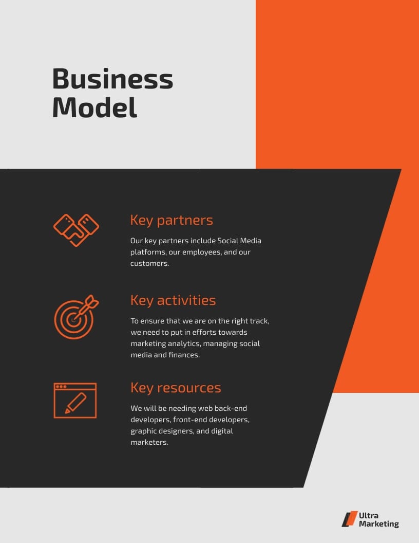 Startup - Business Plan Template | Visme