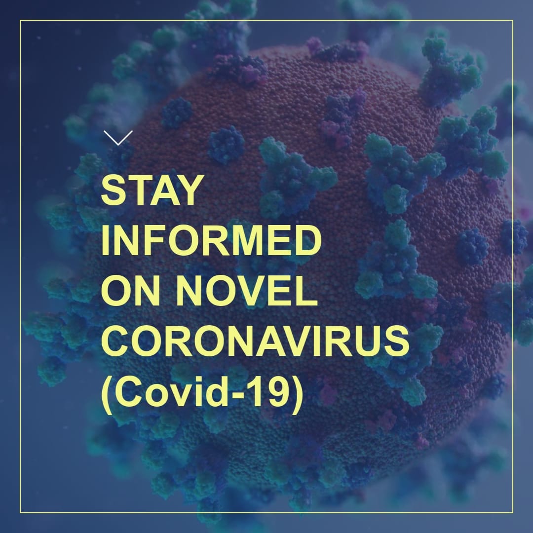Stay Informed on Novel Coronavirus Square Template | Visme Stay Informed on Novel Coronavirus Square Template | Visme