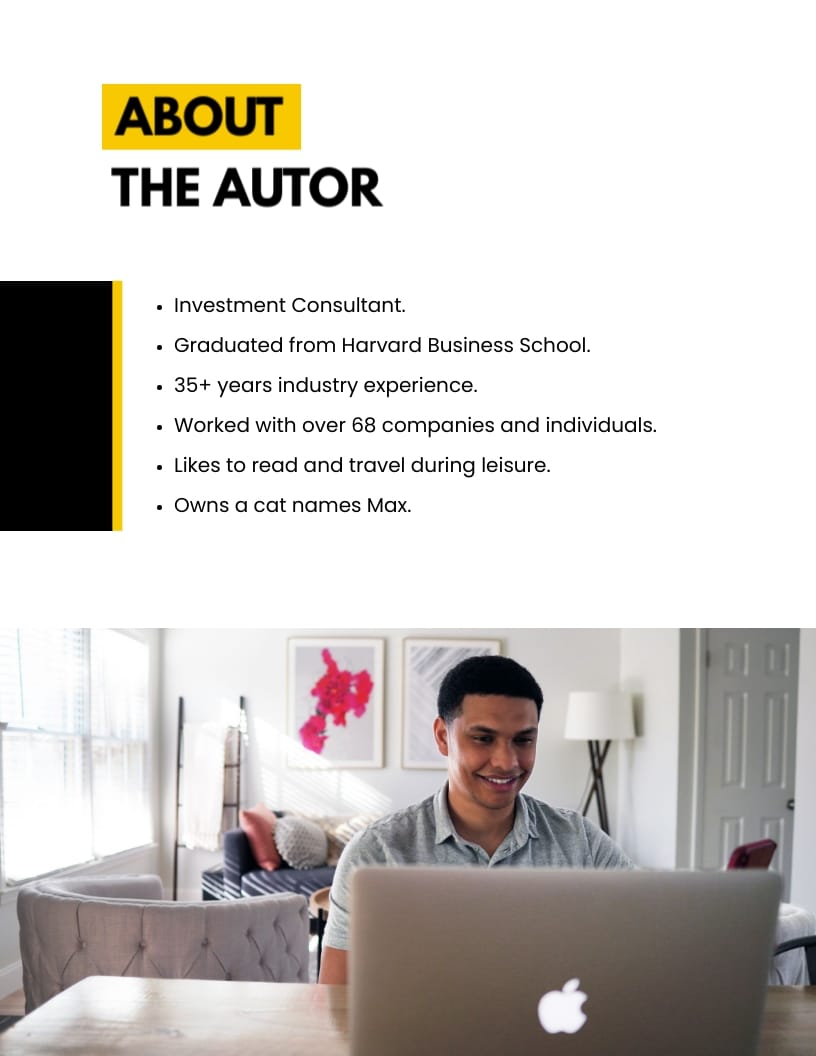 Stock Trading Ebook Template | Visme