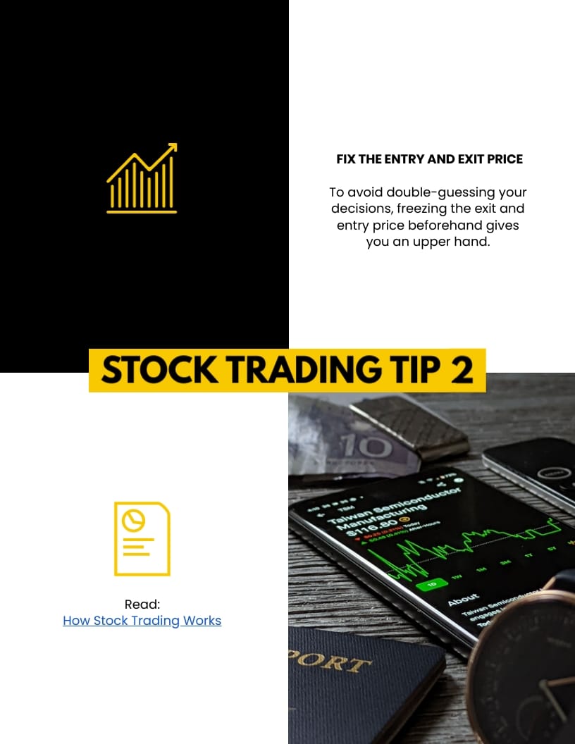Stock Trading Ebook Template | Visme