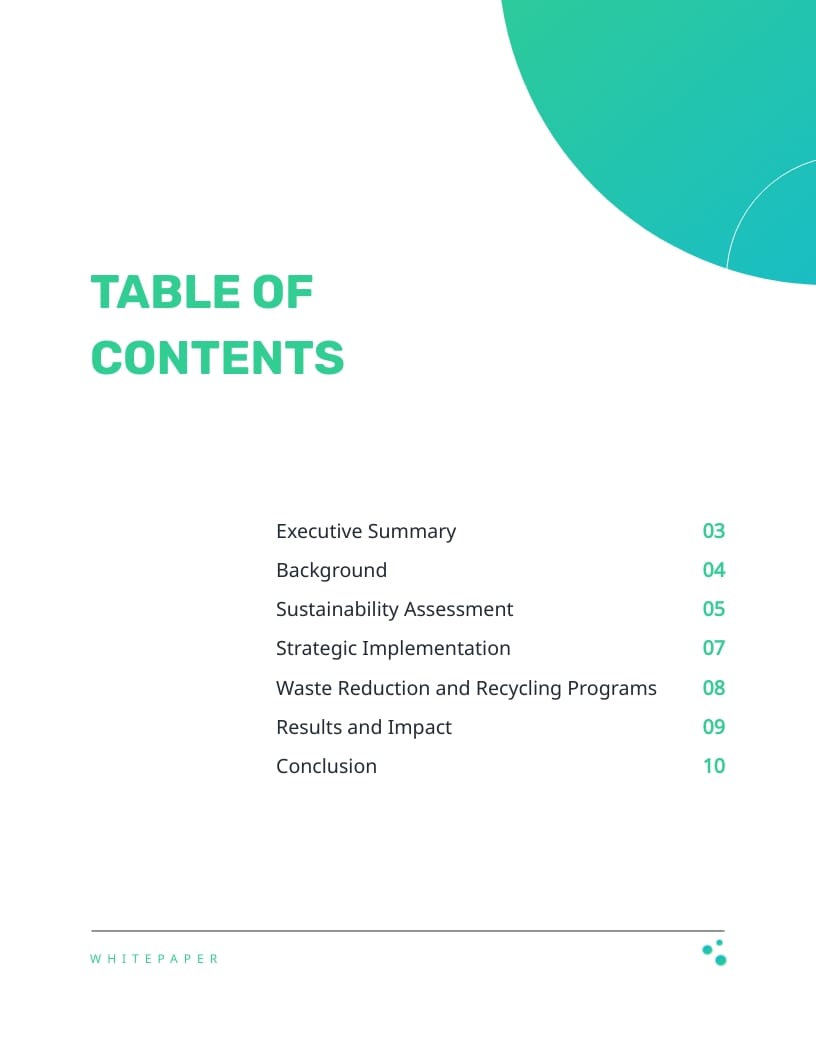 Success Story Whitepaper Template | Visme