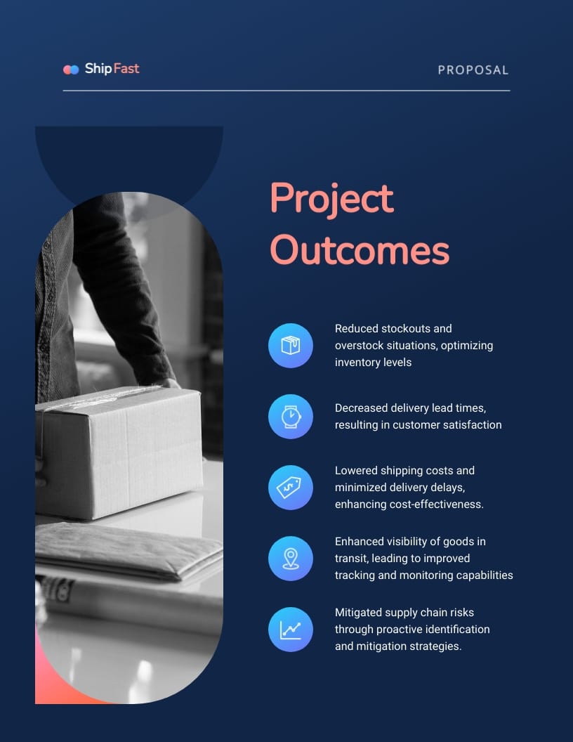 Supply Chain Optimization Proposal Template | Visme