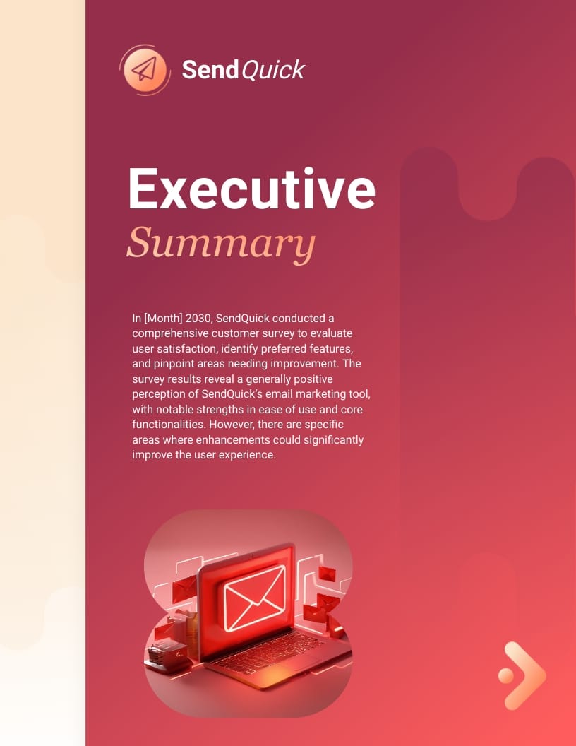 Survey Report Paper Template | Visme