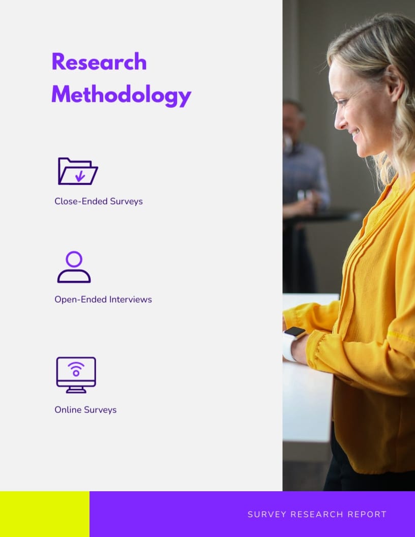 Survey Research Report Template | Visme