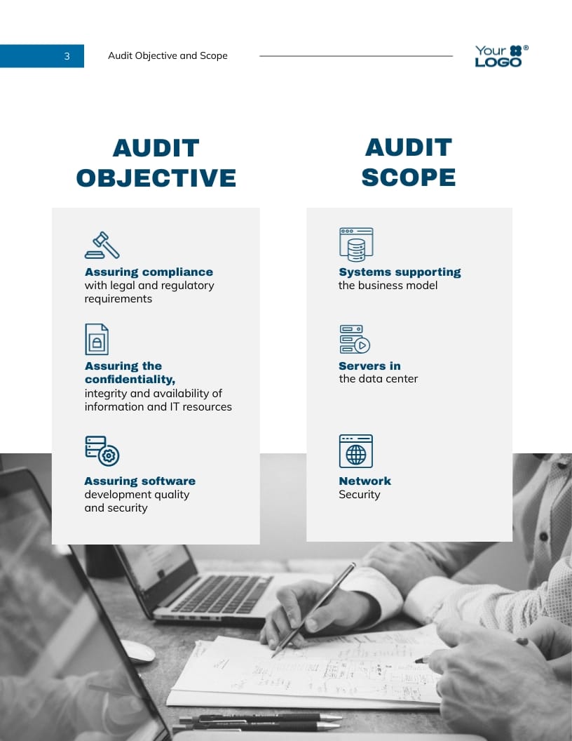 System Management Report Template | Visme