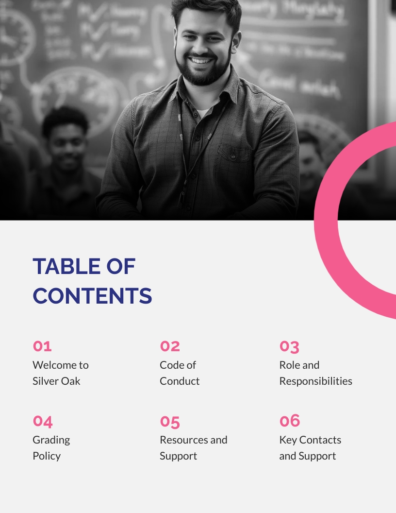 Teacher Training Manual Template | Visme