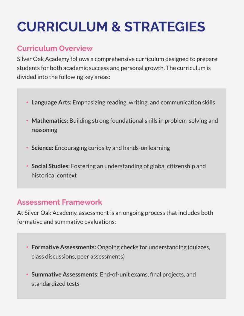 Teacher Training Manual Template | Visme