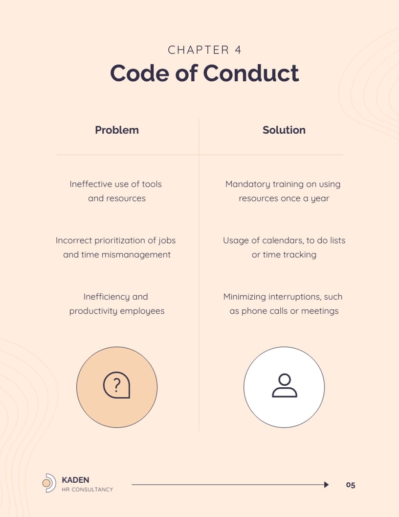 Tech Company Employee Handbook Template | Visme