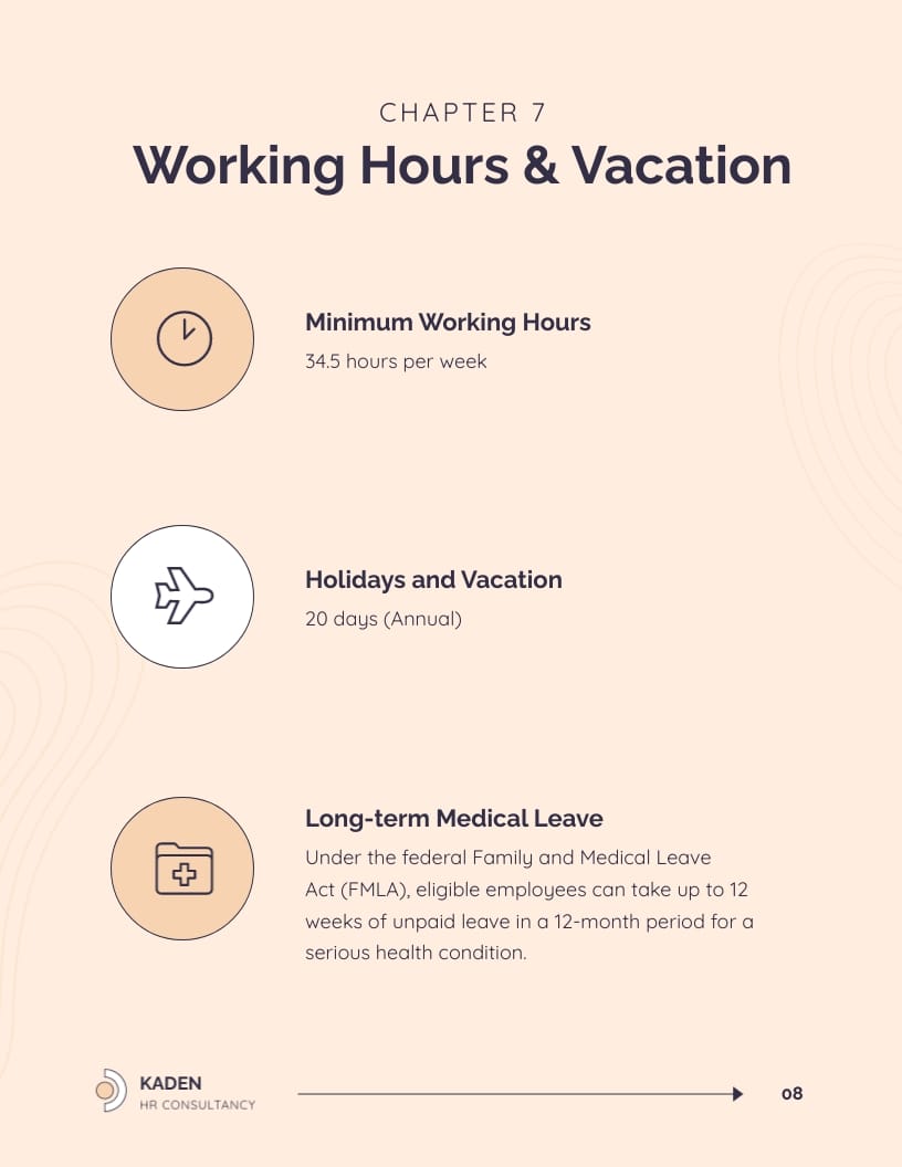 Tech Company Employee Handbook Template | Visme