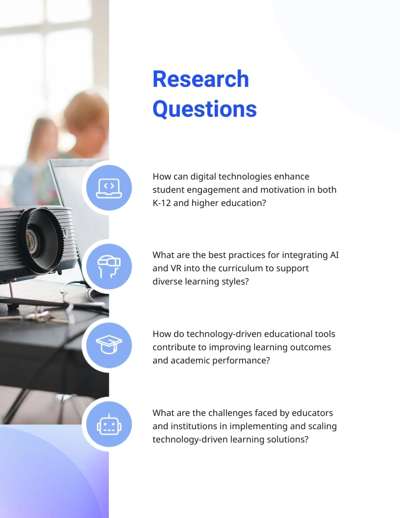 Tech Conference Paper Proposal Example Template | Visme