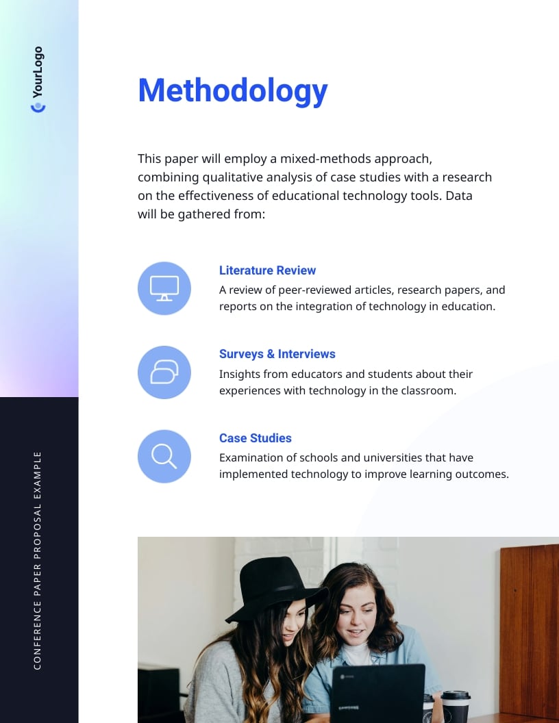 Tech Conference Paper Proposal Example Template | Visme