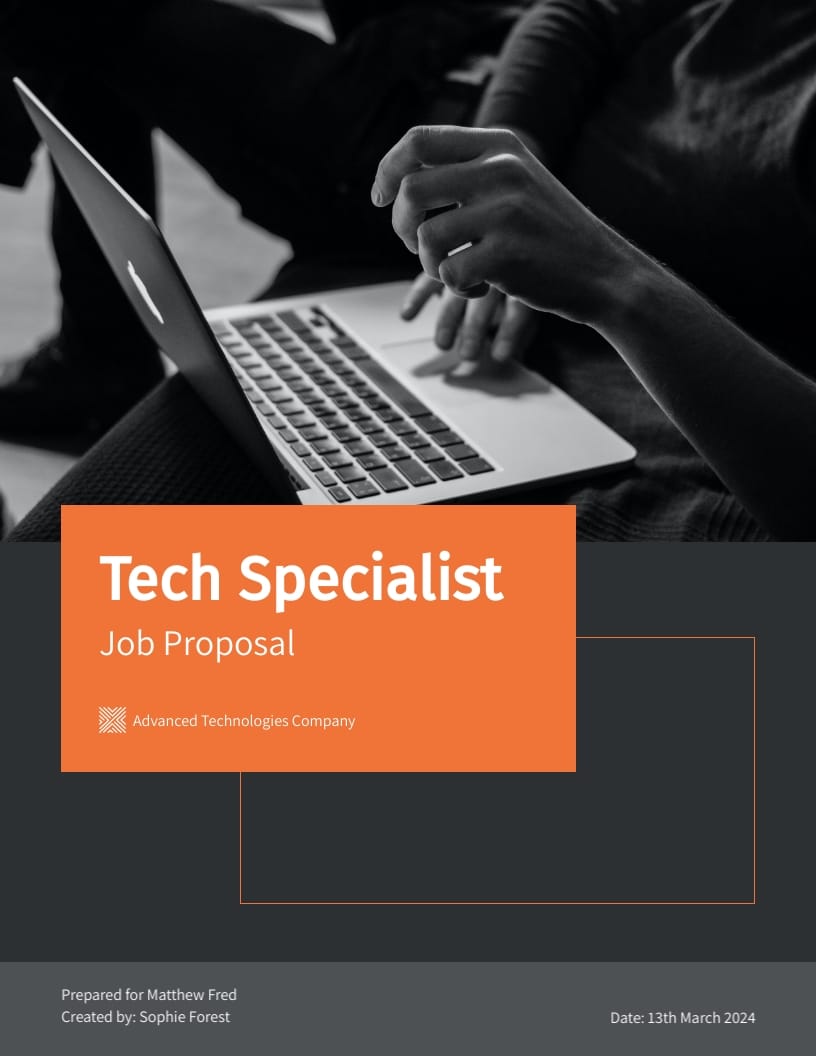 11 Best Job Proposal Templates To Help You Sign On New Talent Or 