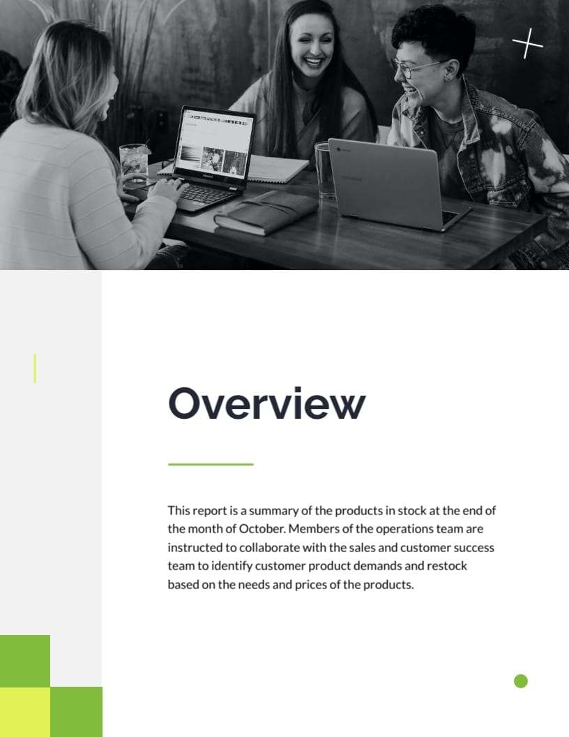 Tech Inventory Report Template | Visme