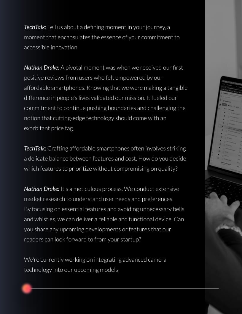 Tech and IT Magazine Template | Visme