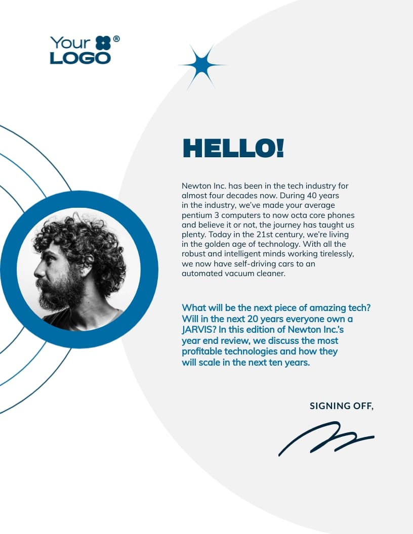 Technologies of the Future Ebook Template | Visme