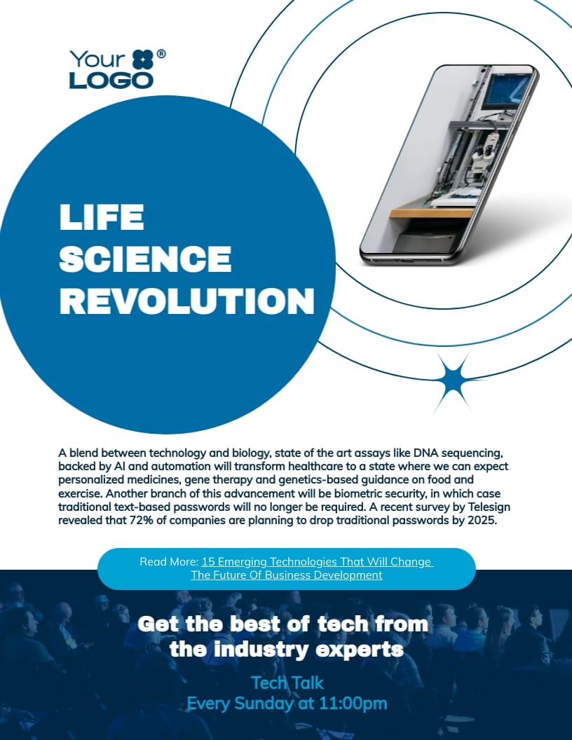 Technologies of the Future Ebook Template | Visme