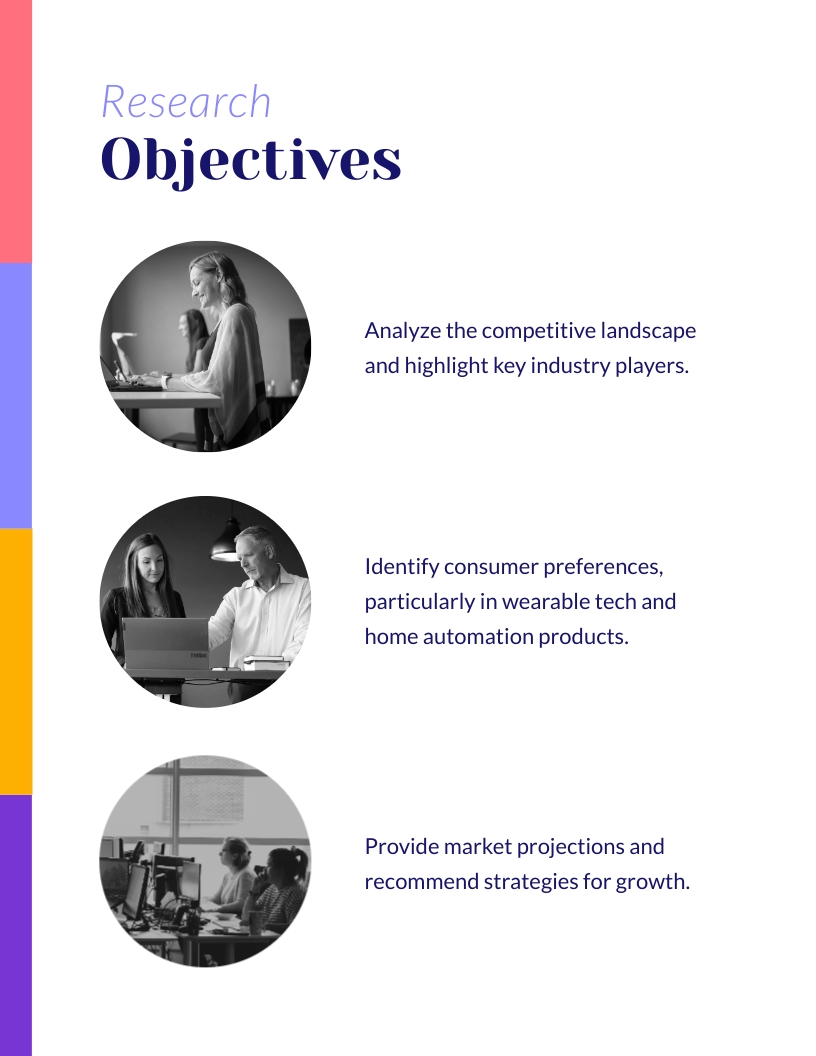 Technology Market Research Report Template | Visme