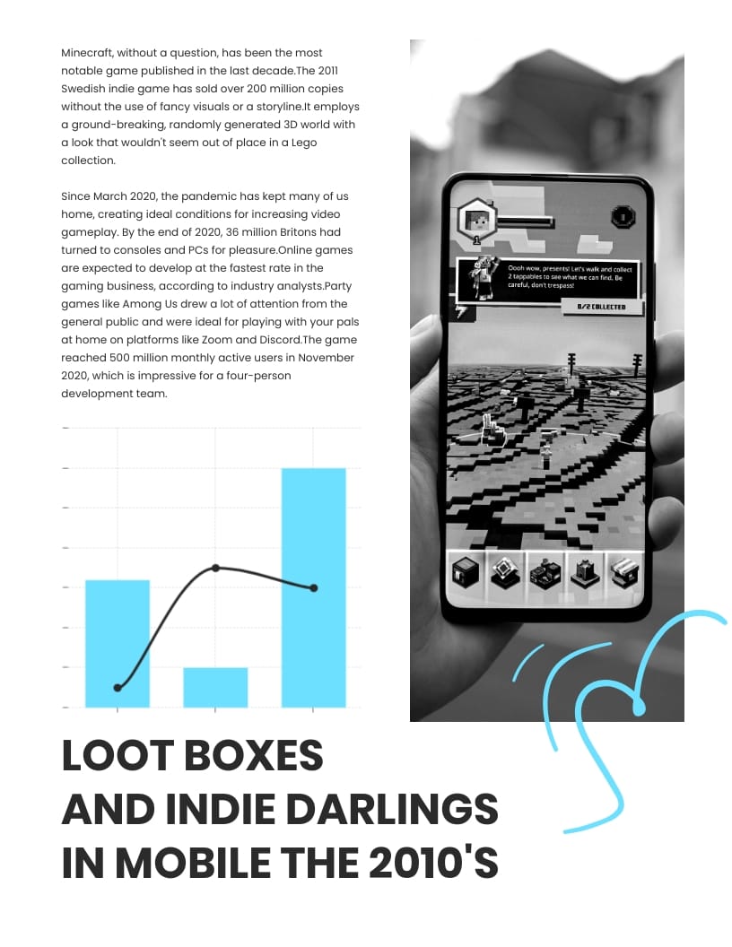 Technology Newspaper Template | Visme