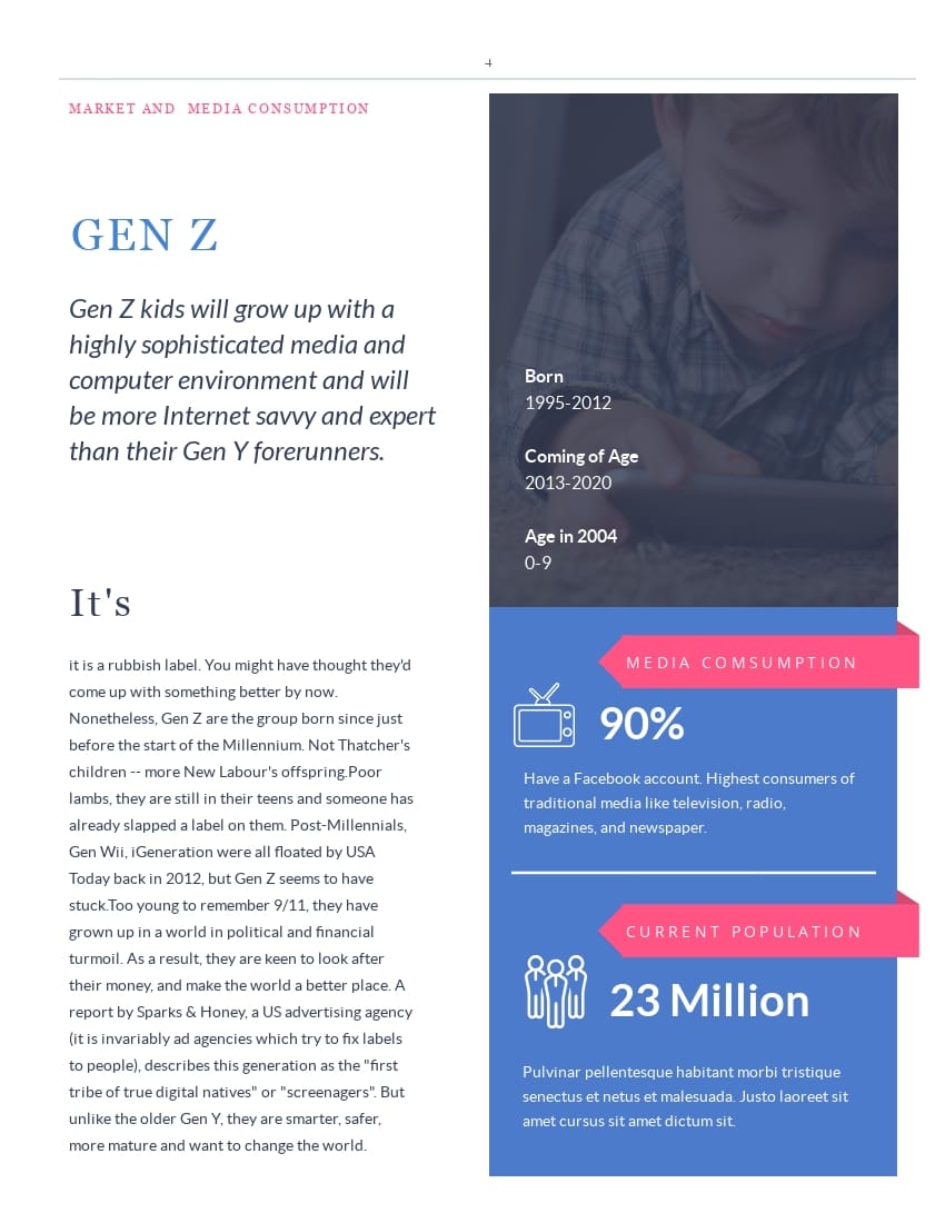 The Generations Ebook Template | Visme