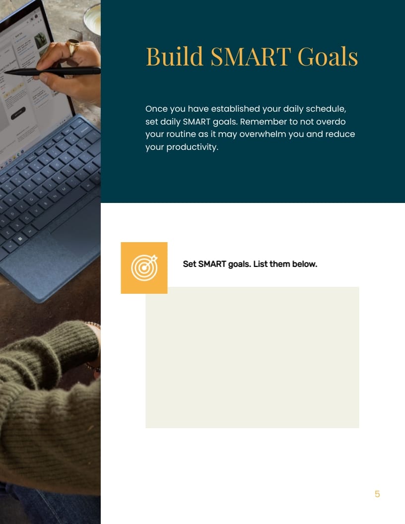 Time Management Workbook Template | Visme