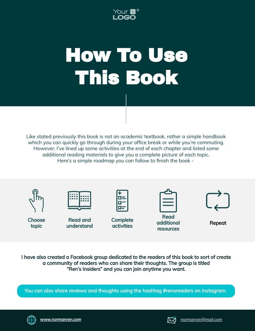 Trading and Investing 101 Ebook Template | Visme