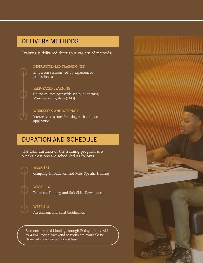 Training Instructions Template | Visme