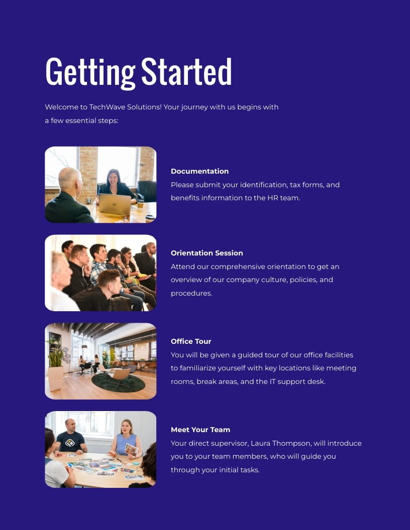 Training Manual Design Template | Visme