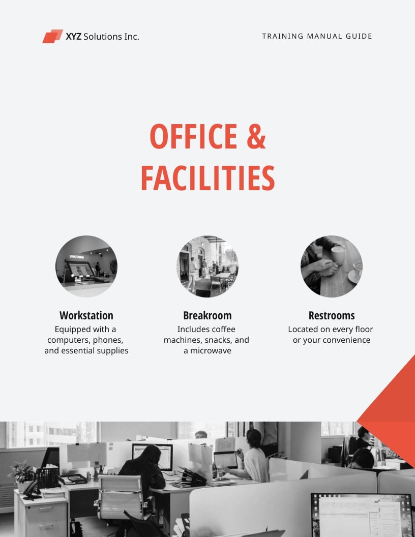 Training Manual Guide Template | Visme