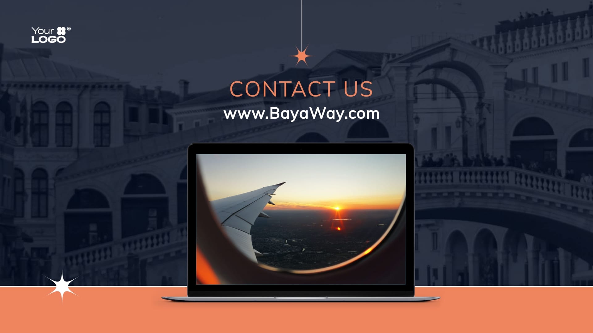 Travel Agency Facebook Post Video Template | Visme