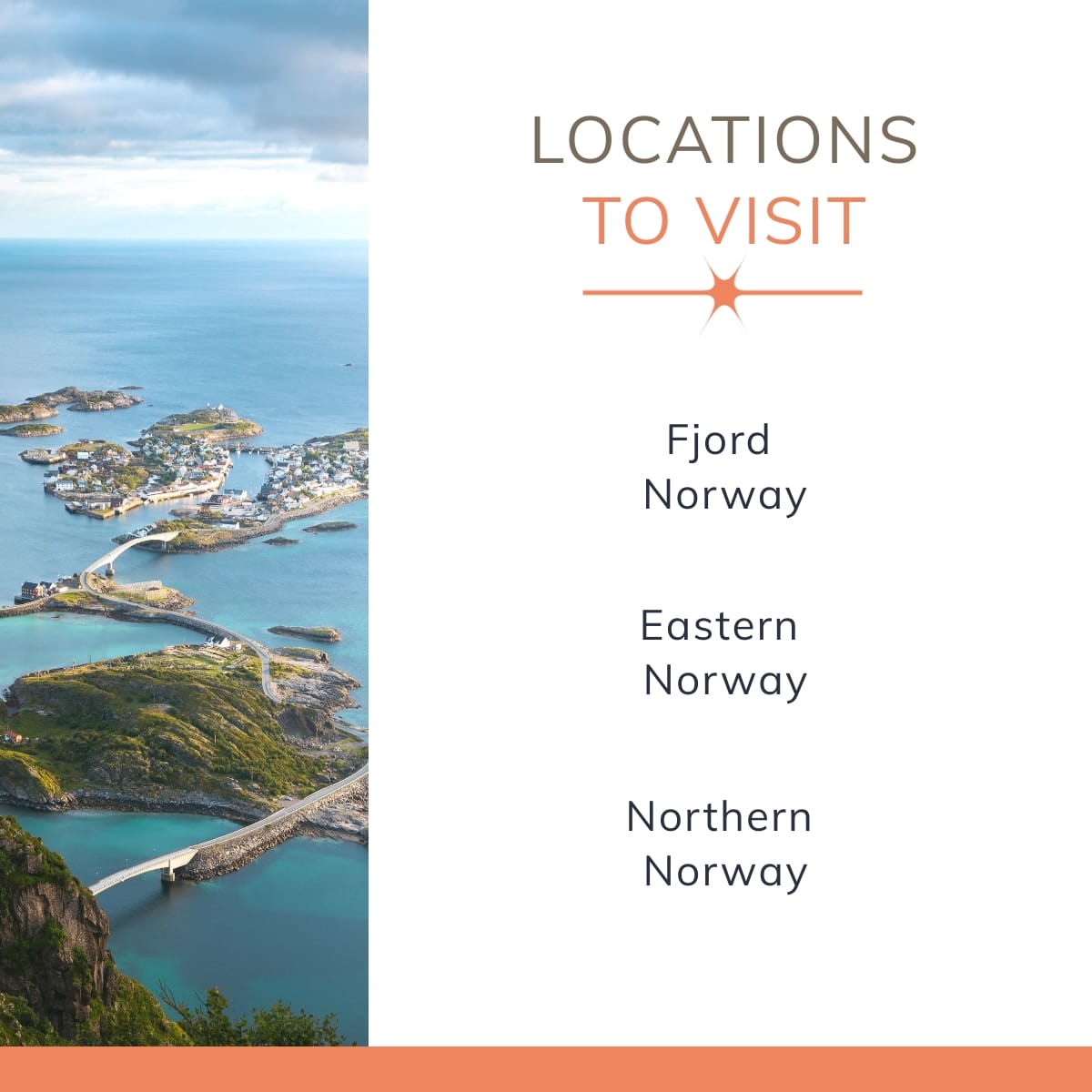 Travel Guide Instagram Carousel Post Template | Visme