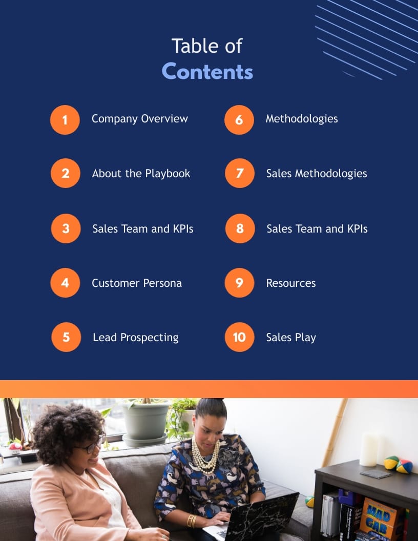 Web Development Agency Sales Playbook Template | Visme