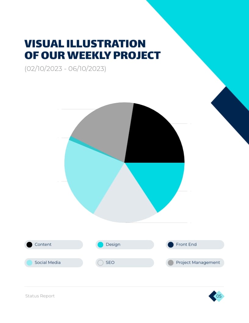 Weekly HR Report Template | Visme