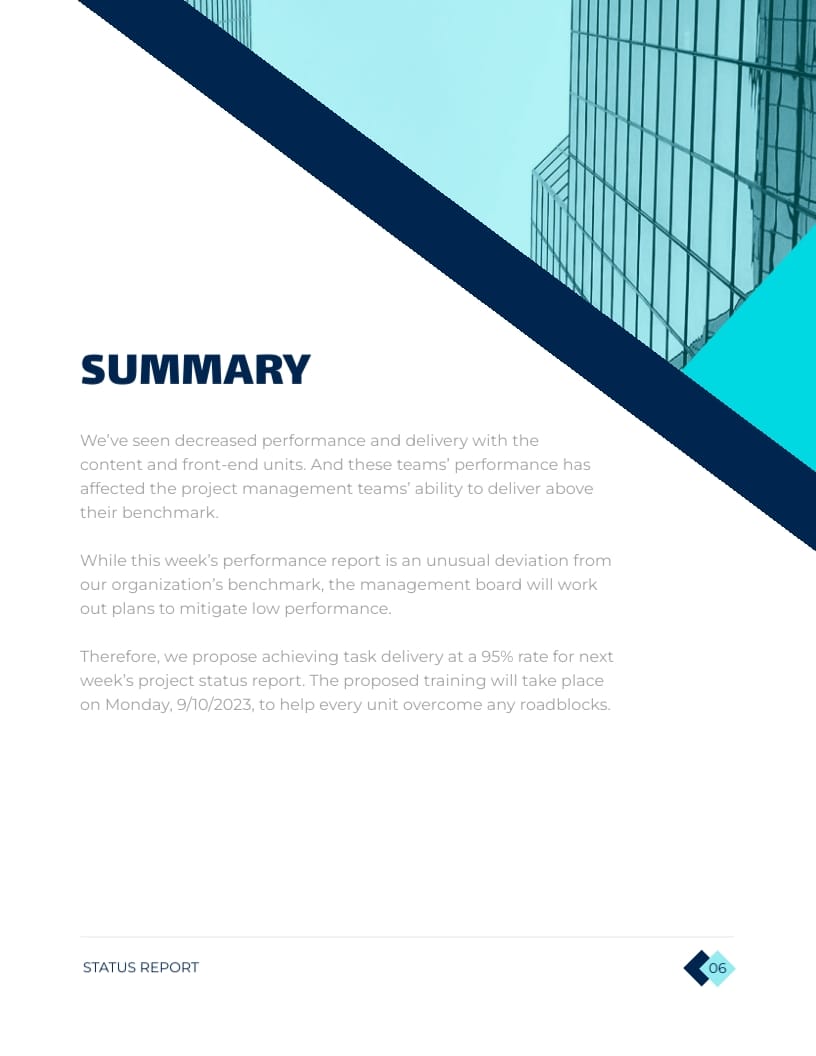 Weekly HR Report Template | Visme