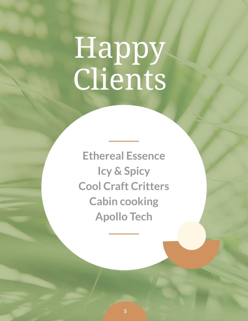 Wellness Proposal Template | Visme