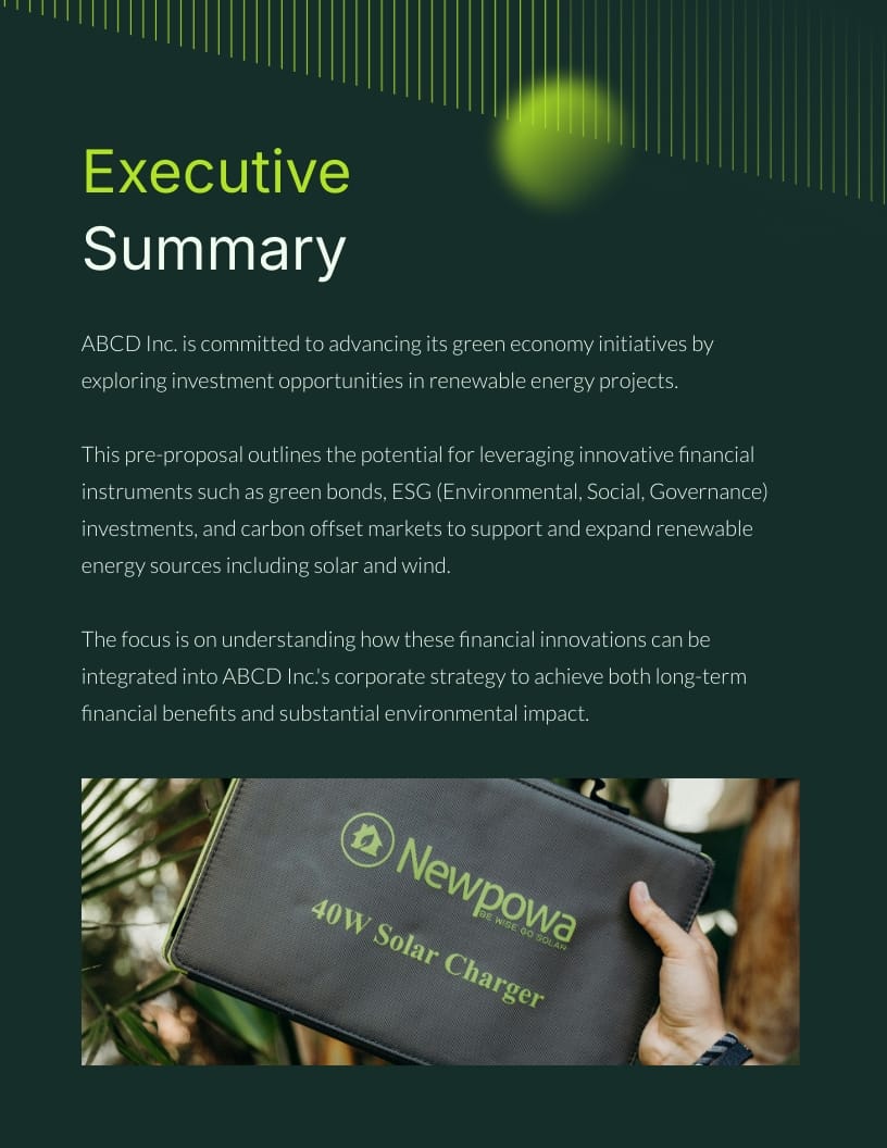 White Paper Proposal Template | Visme