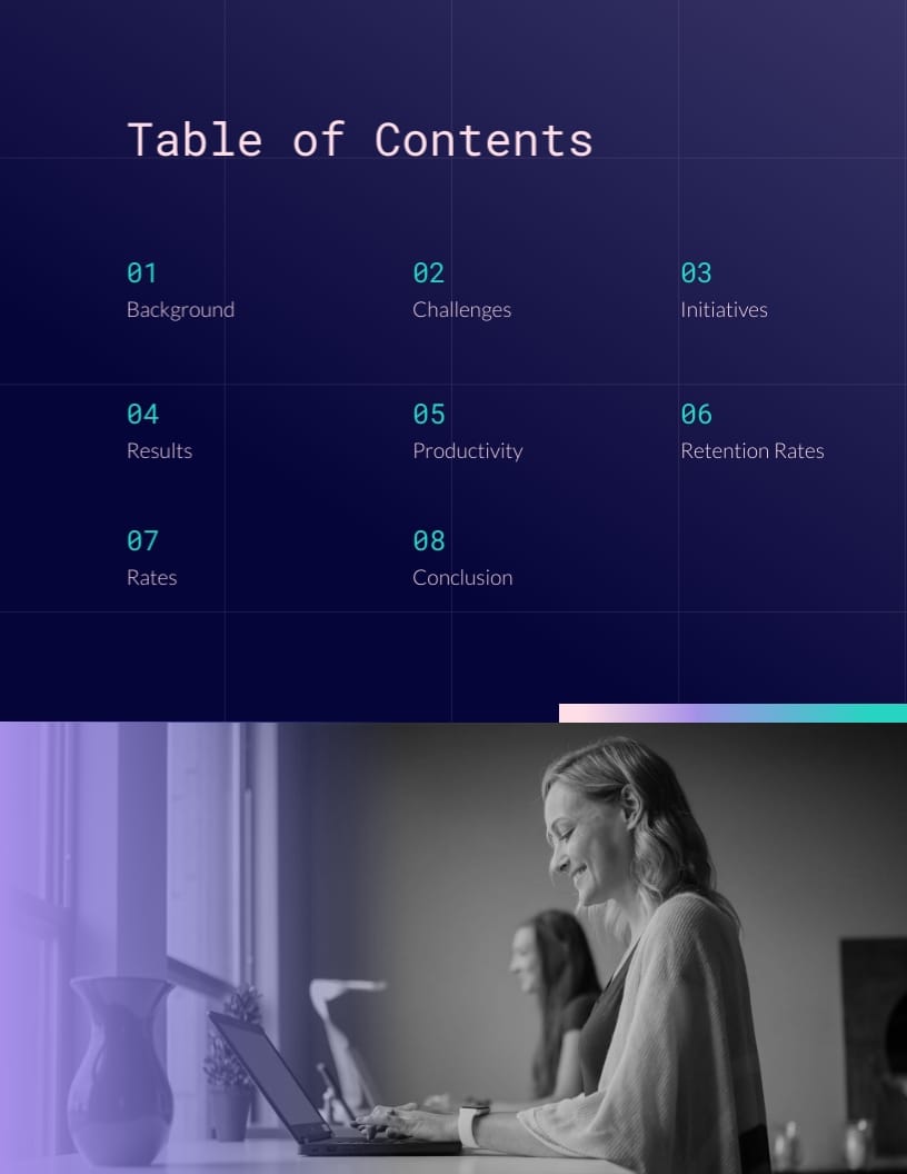 Workplace Culture Case Study Template | Visme