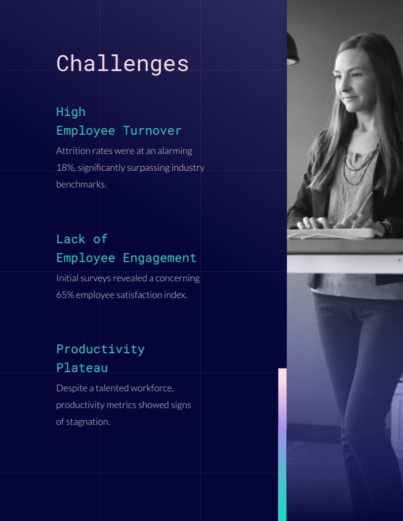 Workplace Culture Case Study Template | Visme