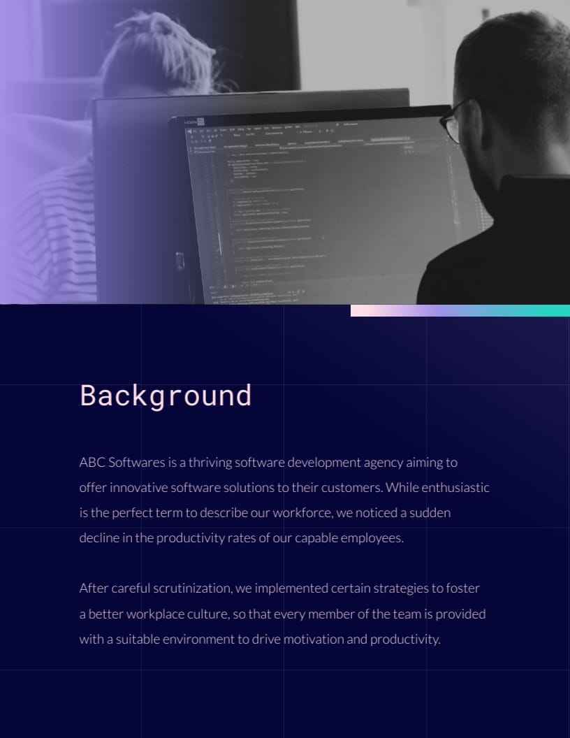 Workplace Culture Case Study Template | Visme