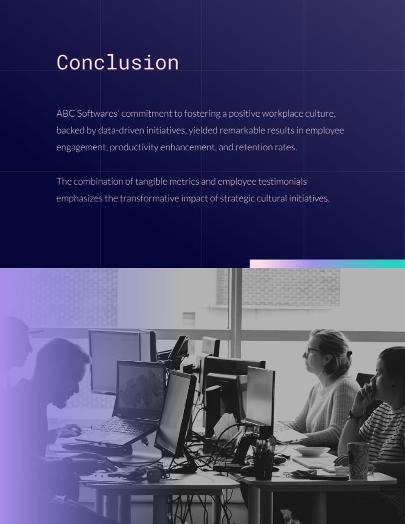Workplace Culture Case Study Template | Visme
