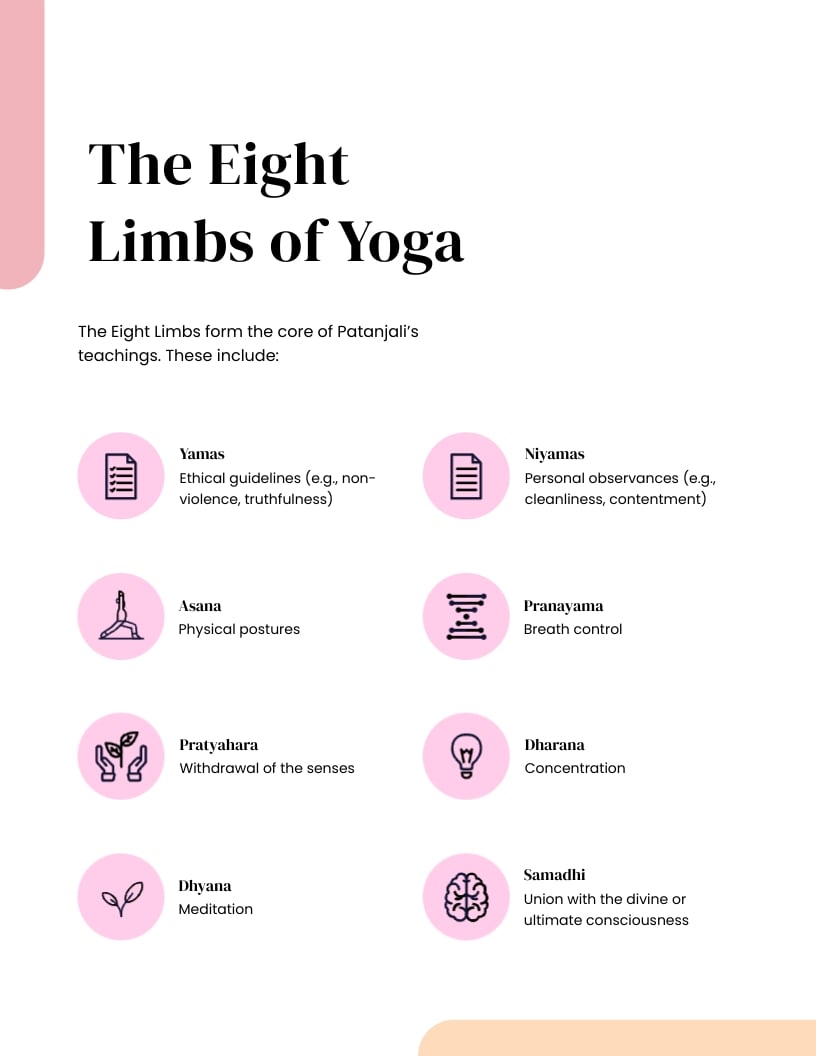 Yoga Teacher Training Manual Template | Visme