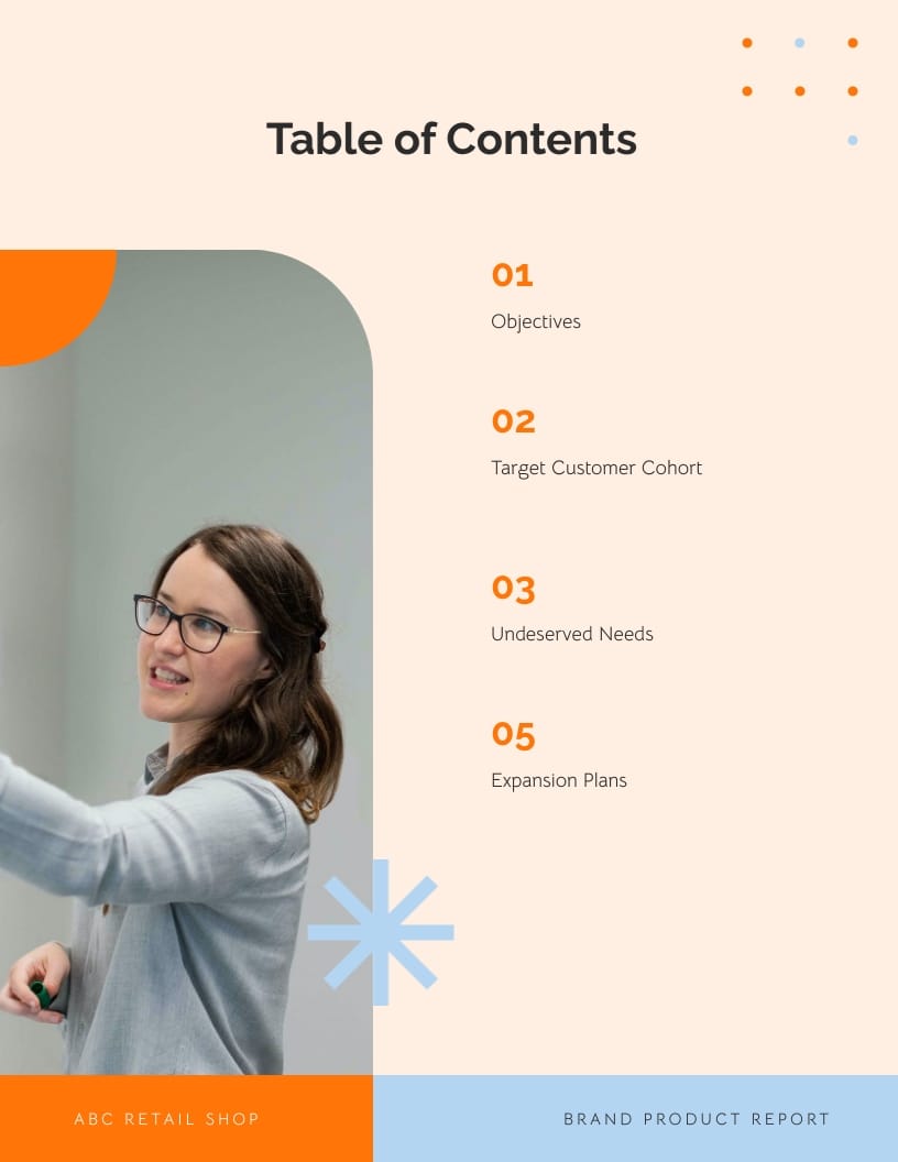 eCommerce Brand Product Market Fit Report Template | Visme