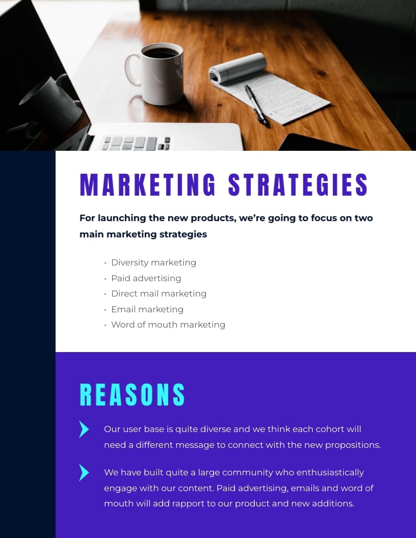 Website Builder Go-To-Market Strategy Plan Template | Visme