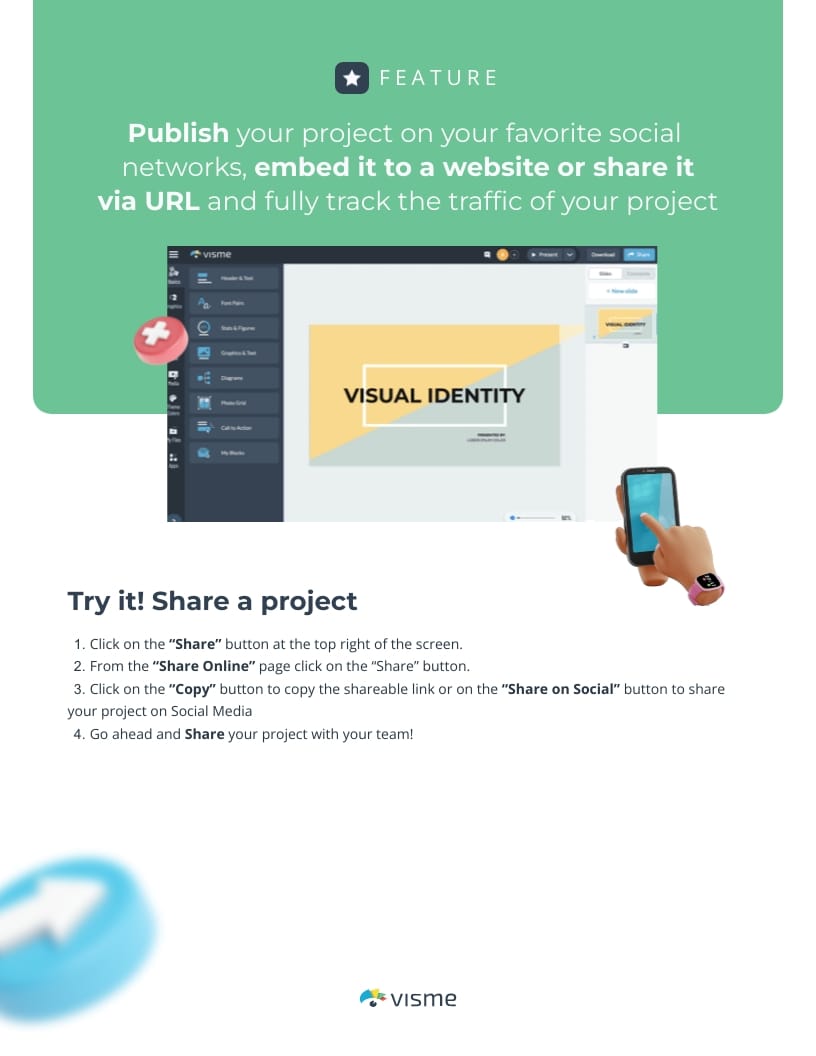 Proposals project guide Template | Visme